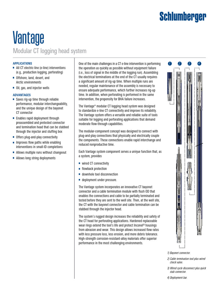 downhole-vantage-logging-head-ps | PDF | Electrical Connector | Pascal ...