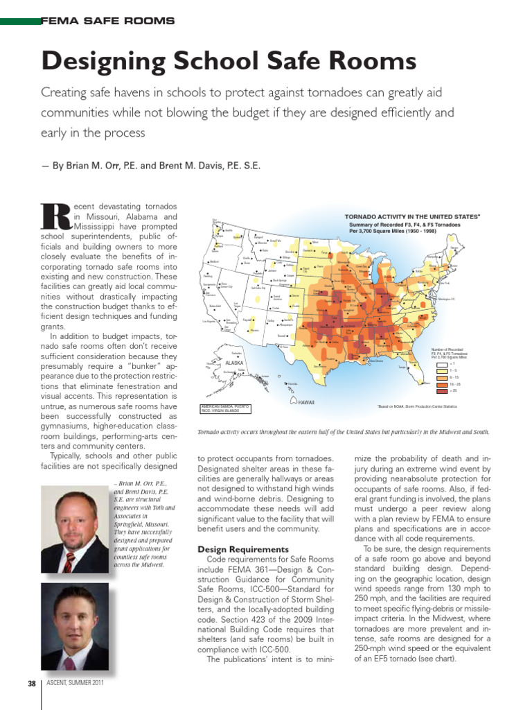 Designing Safe Rooms | PDF | Concrete | Precast Concrete