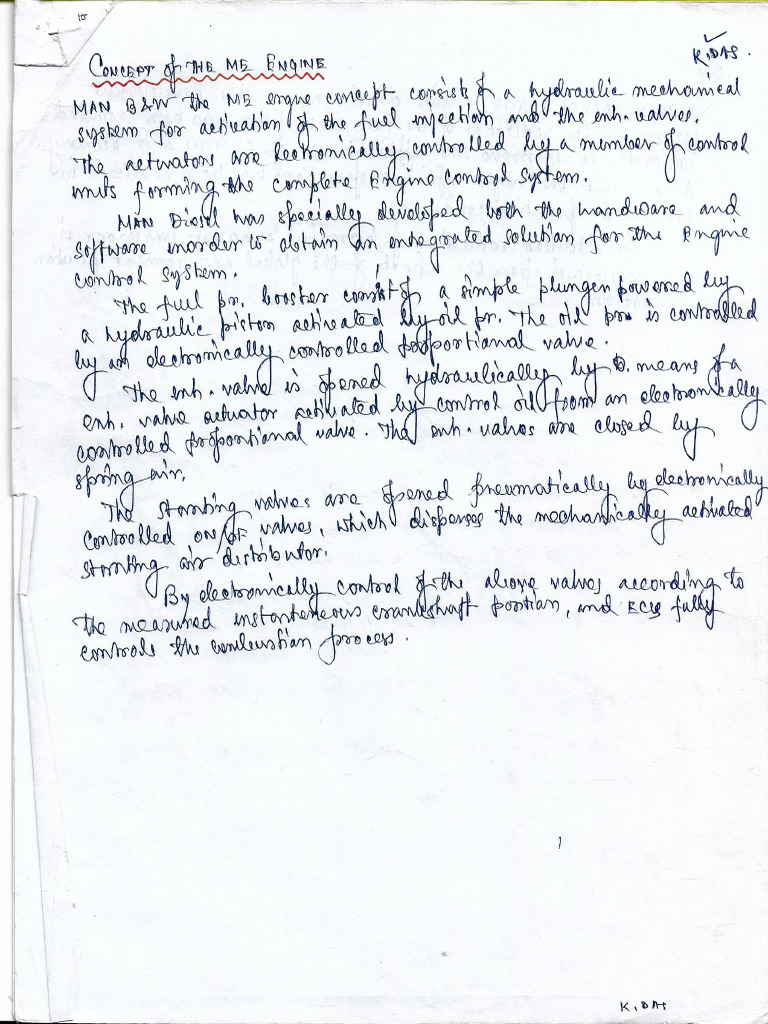 ME Engine Concept | PDF