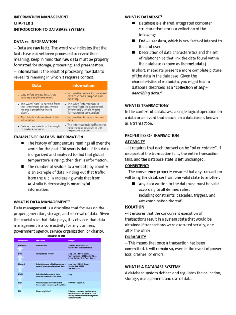 Im Reviwer | PDF | Databases | Relational Database