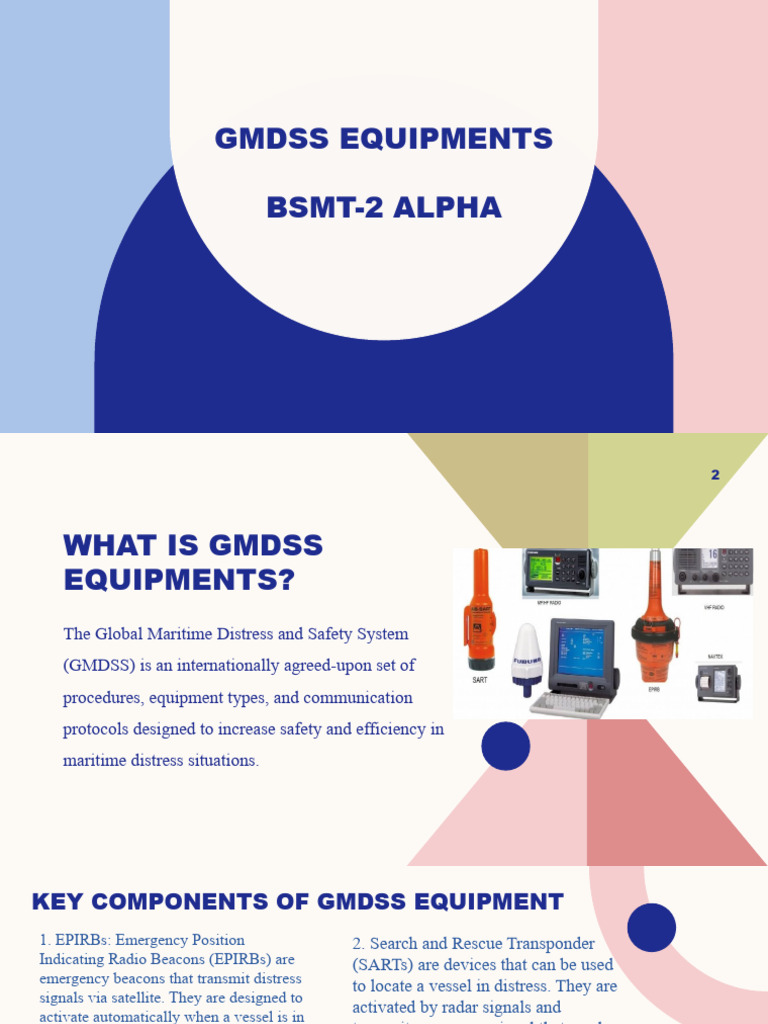 Gmdss Equipments | Download Free PDF | Radio | Wireless