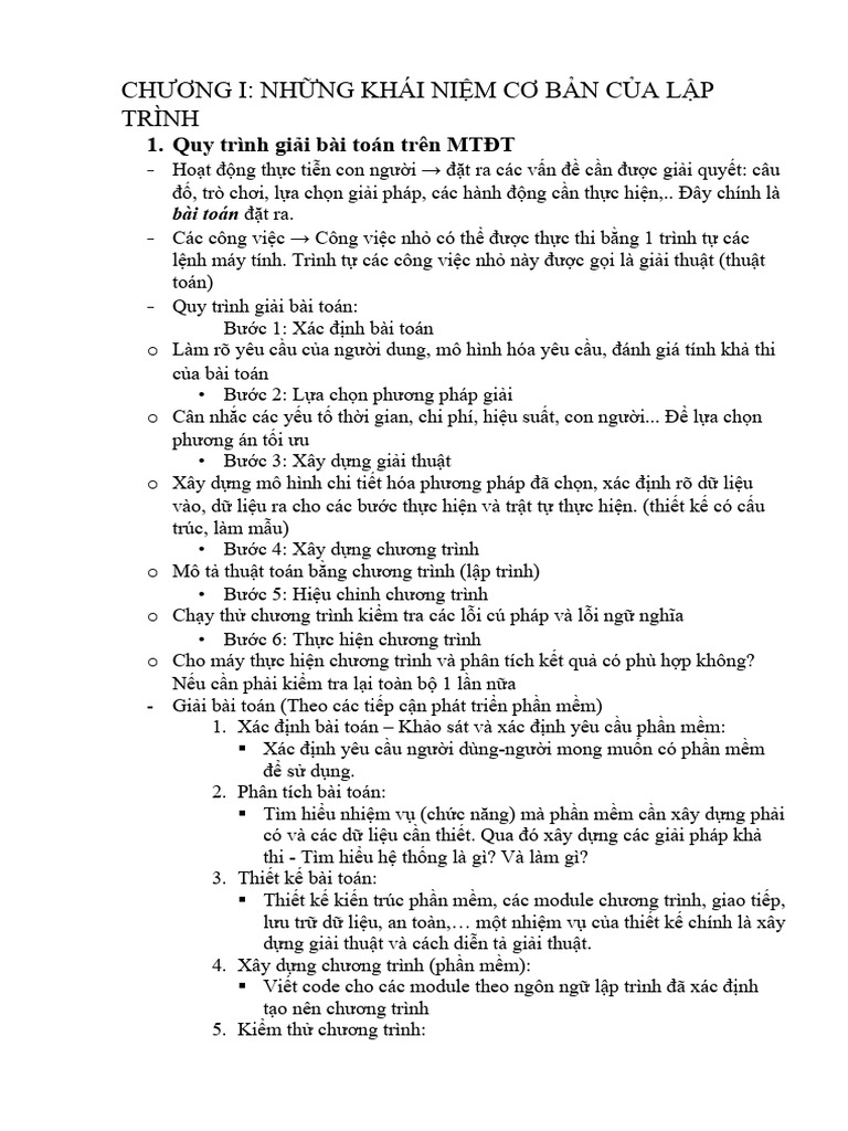 Chương 1-CSLT | PDF