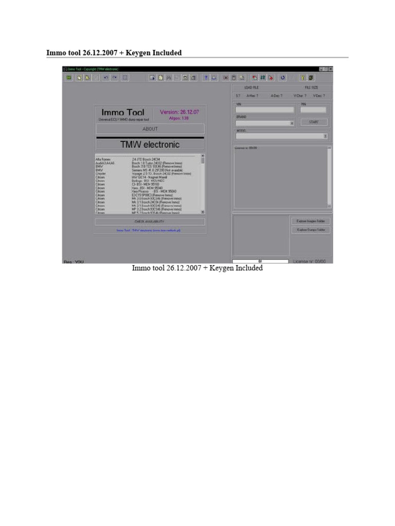 Immo Tool 26.12.2007 + Keygen Included | PDF