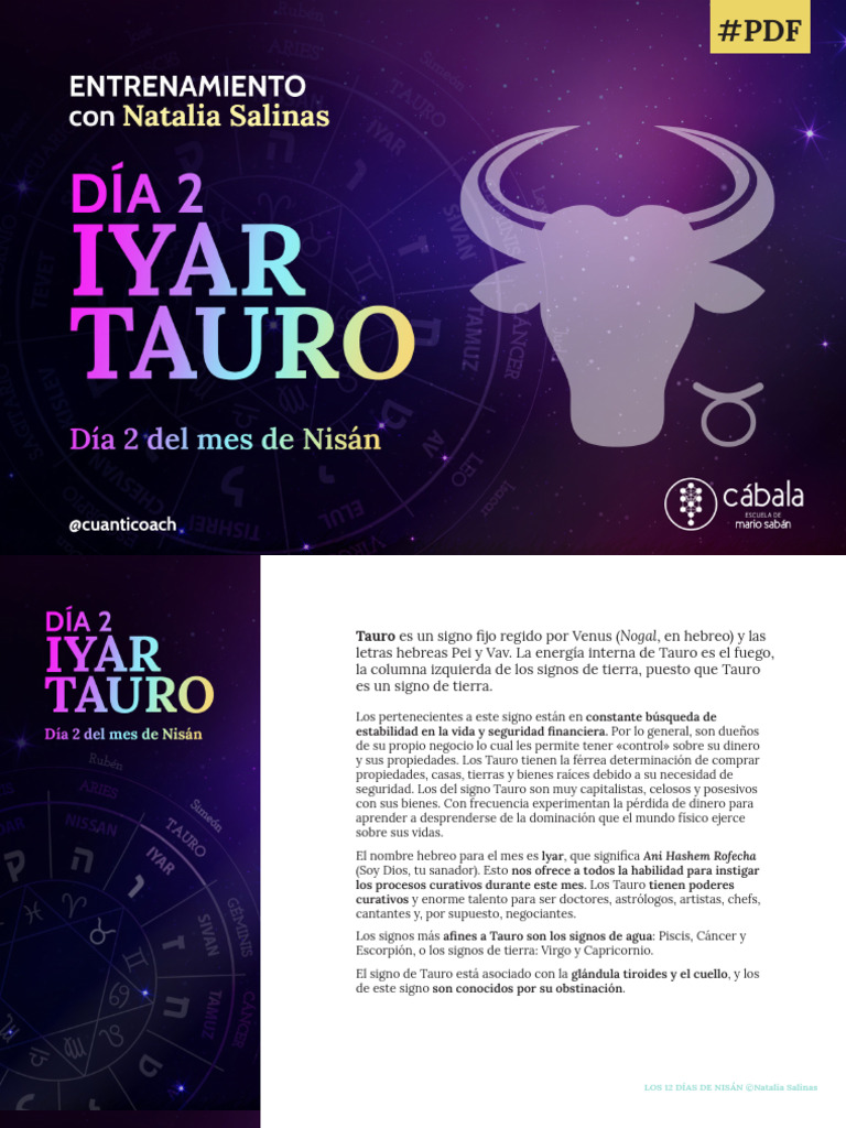02 Iyar Tauro | PDF