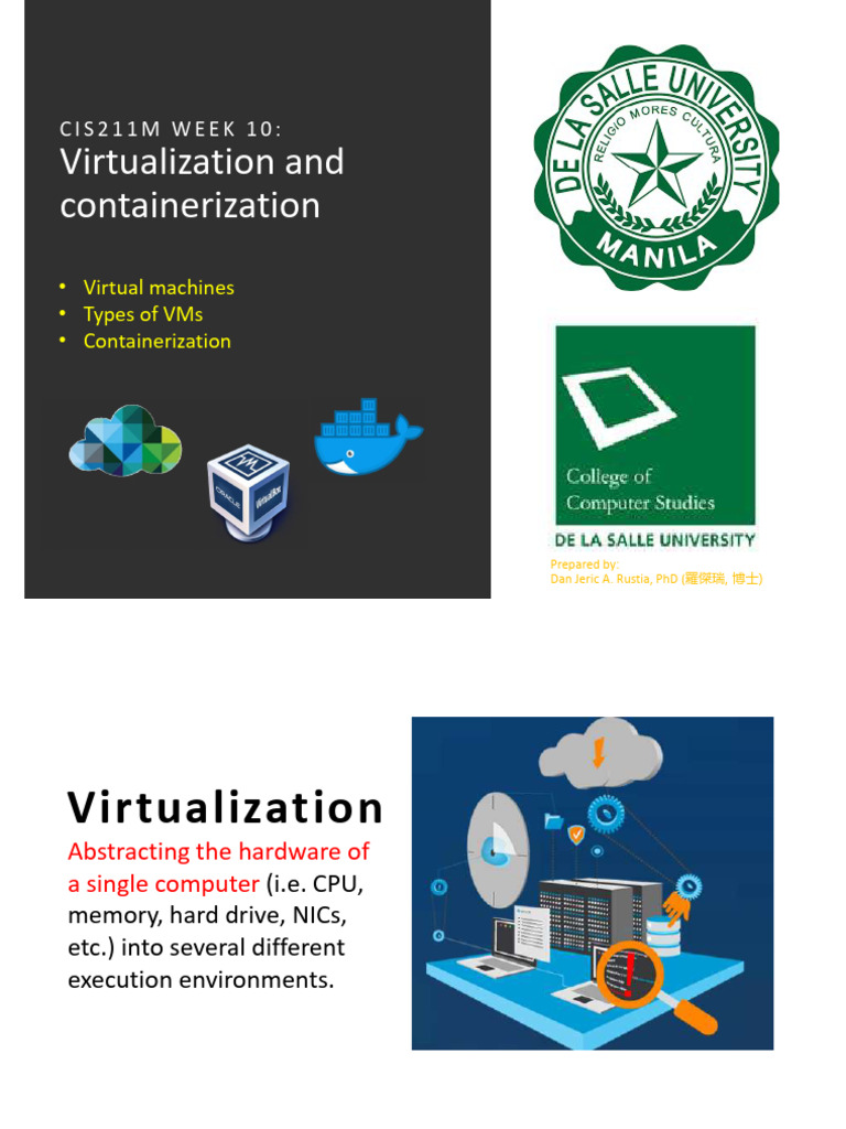 Virtualization and Containerization | PDF | Virtual Machine | Virtualization