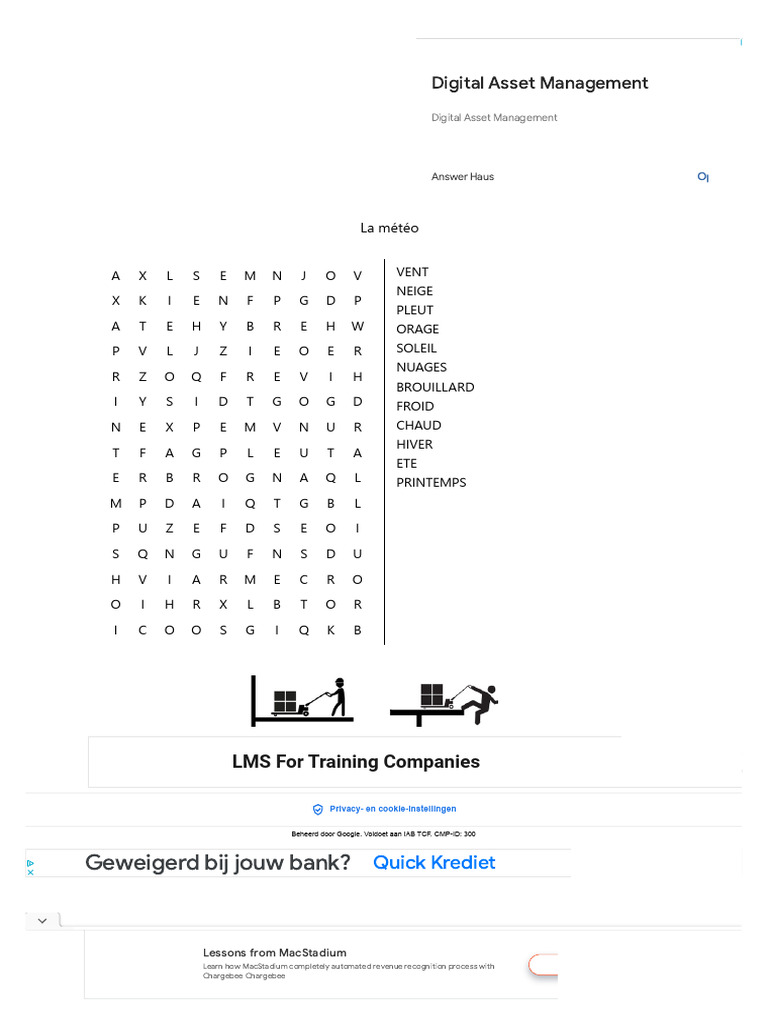 WOORDZOEKER Weer | PDF