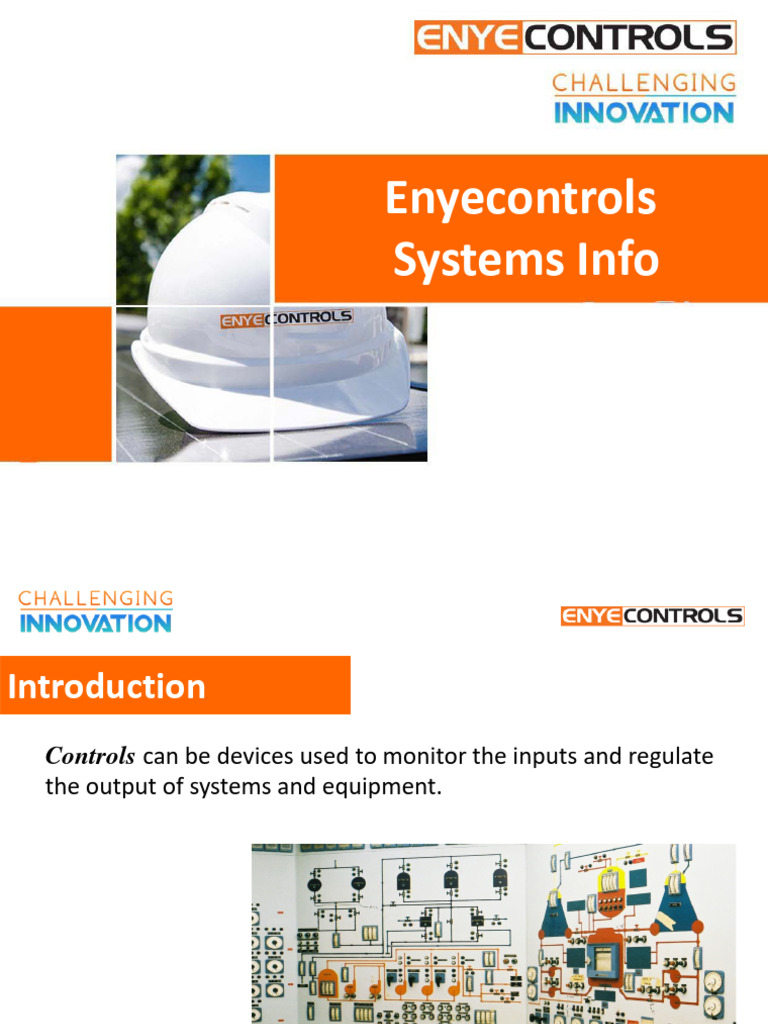 Enye Controls: HVAC System Overview | PDF | Valve | Flow Measurement