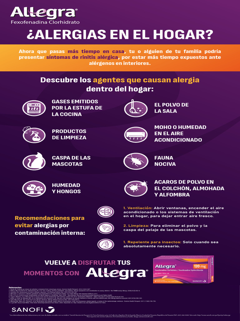 Flyer Allegra | PDF | Alergia | Alergología