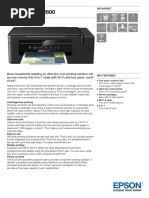 Ecotank l15150 Datasheet | PDF | Printer (Computing) | Office Equipment