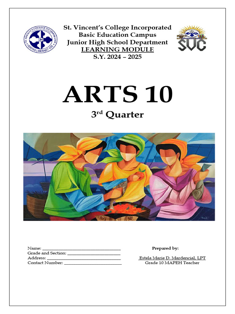 Arts 10 | PDF