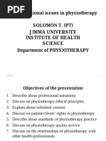 APTA PT Core Values | PDF | Psychotherapy | Physical Therapy