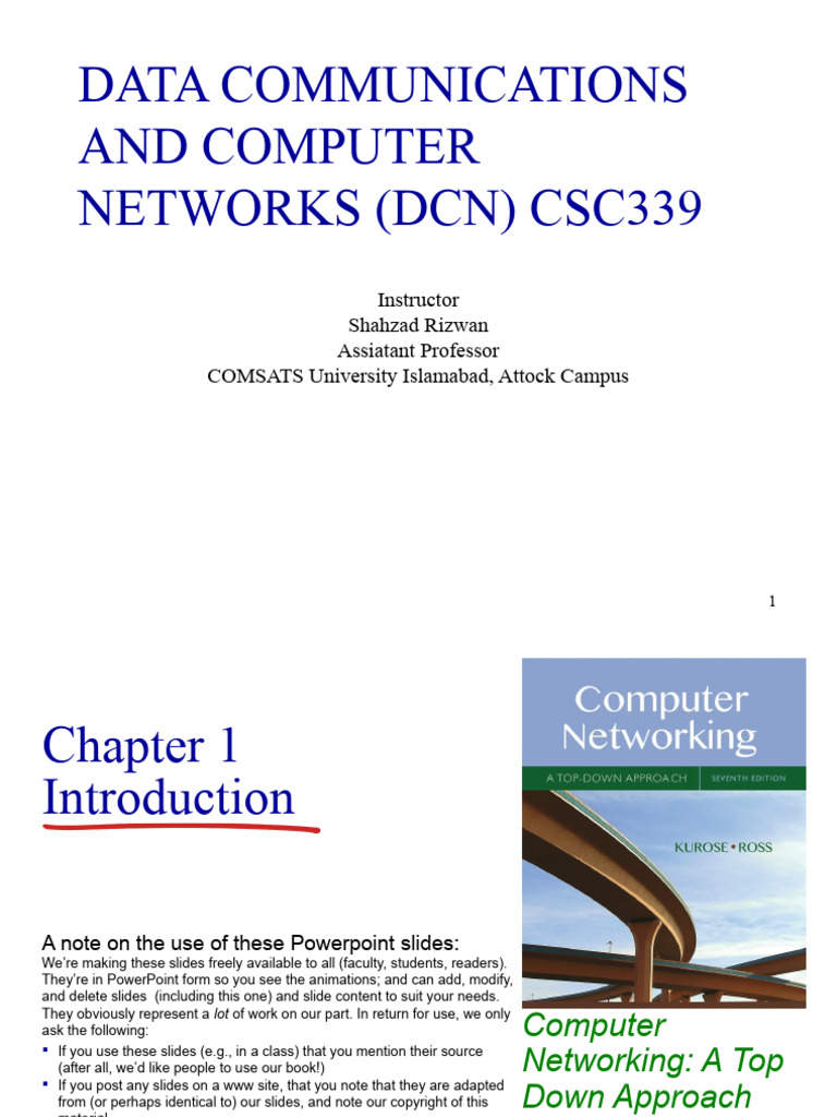 Chapter 1 4 Newversion | PDF | Computer Network | Internet Service Provider