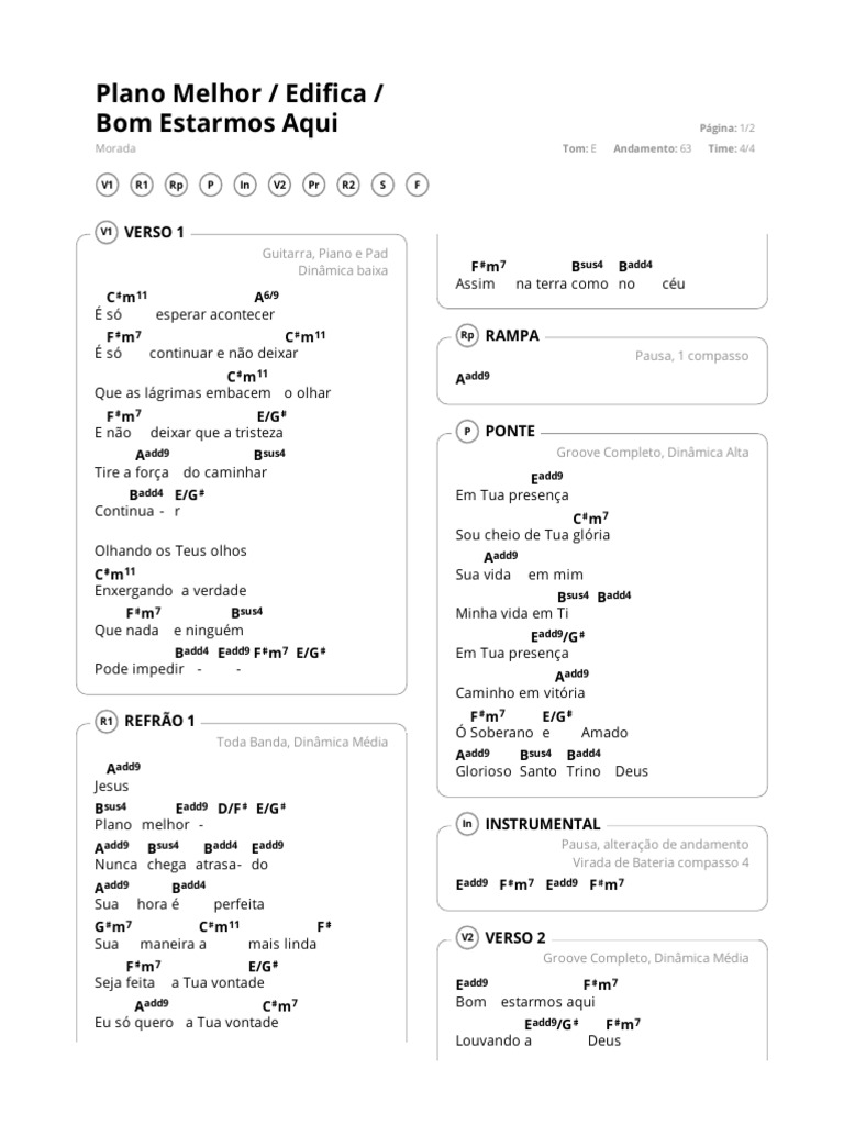 Plano Melhor - Edifica - Bom Estarmos Aqui-Morada-Lembre-se 90's.e | PDF