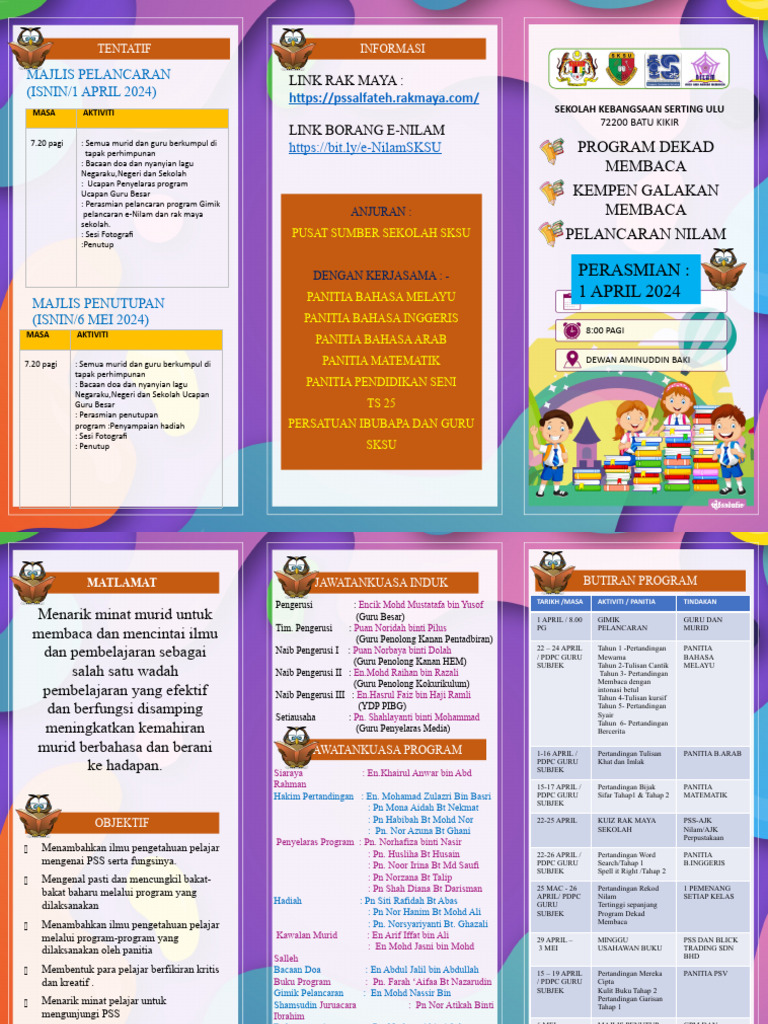 Brosur Dekad Membaca | PDF