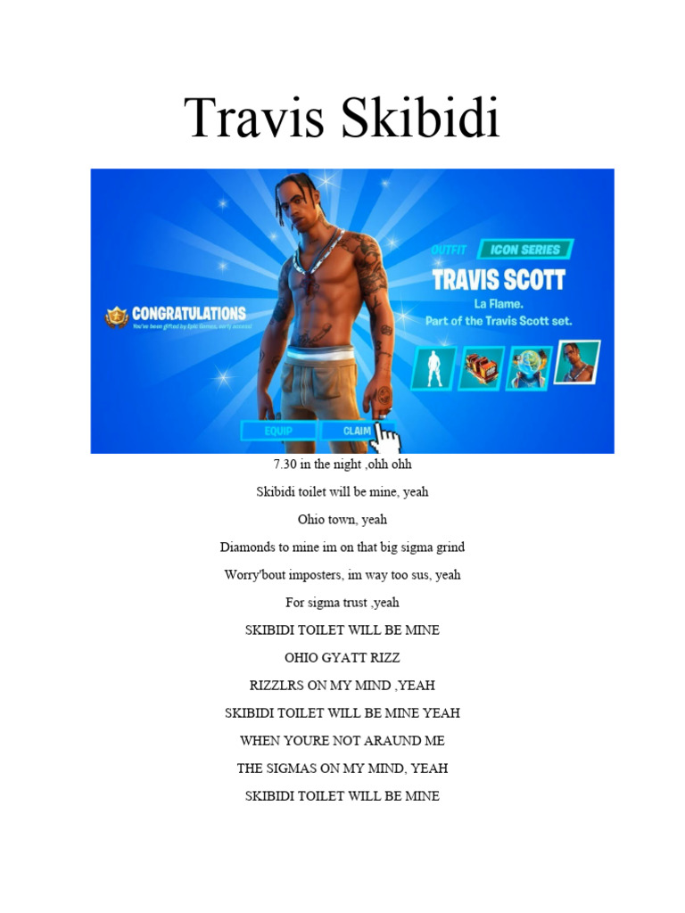 Skibidi Toilet Will Be Mine Lyrics | PDF