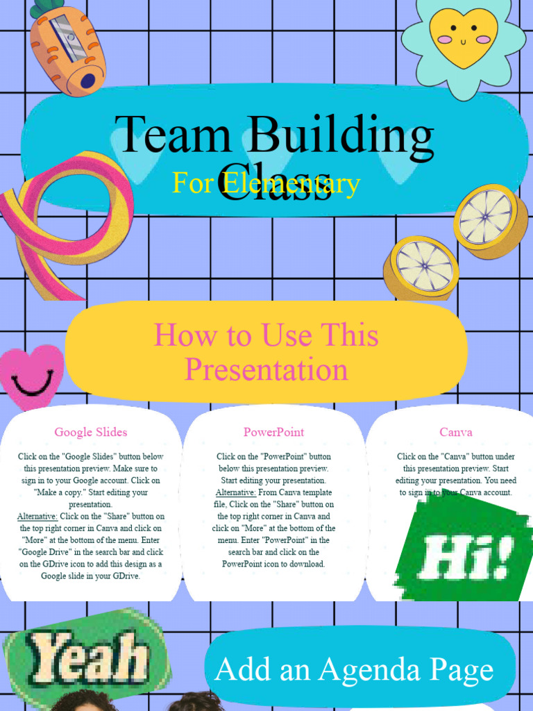 Copia de Team Building Class For Elementary | PDF | Microsoft Power ...