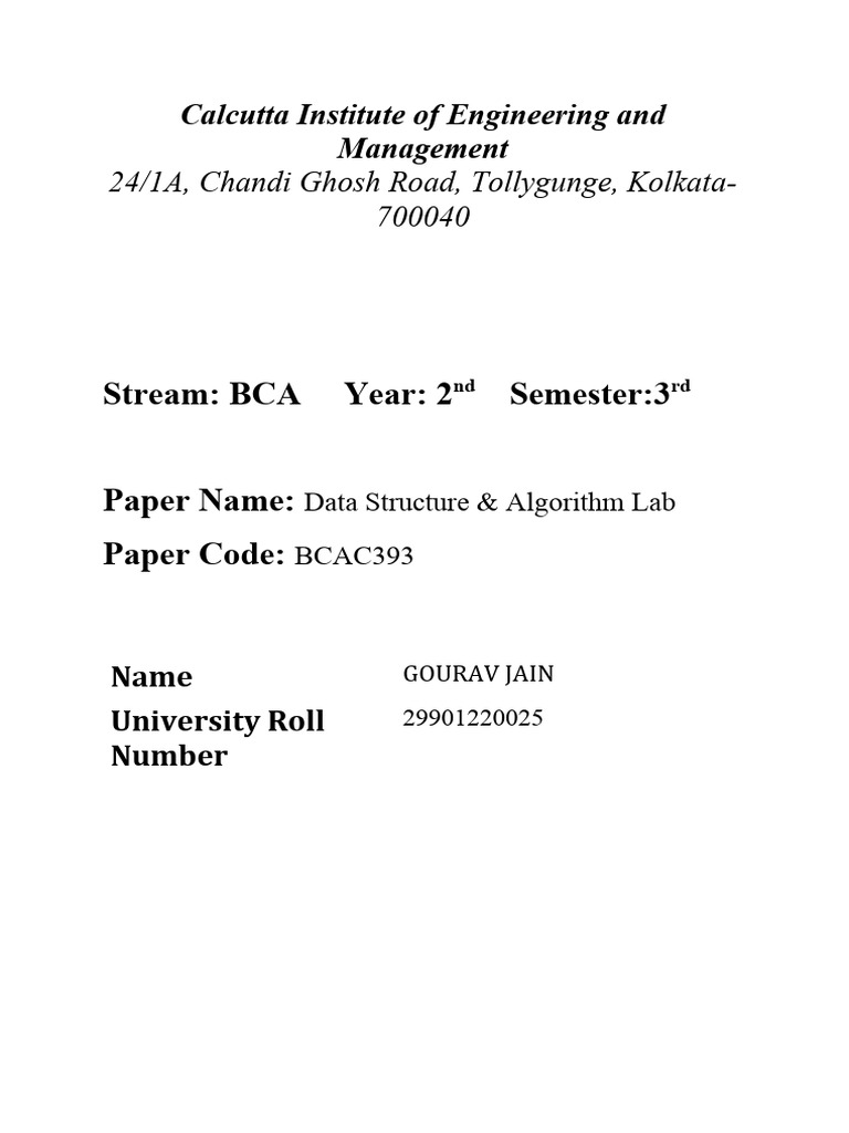 Assignment Lab Iv (Bcac393) | PDF | Algorithms | Theoretical Computer Science