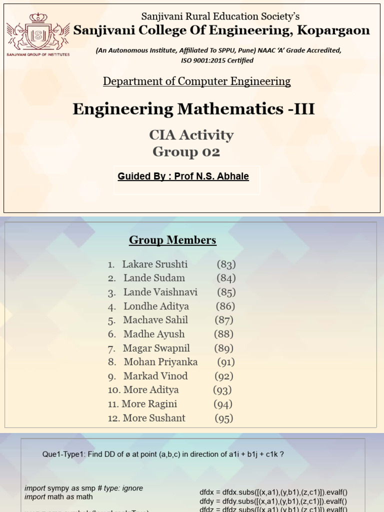 Group2[1] | PDF | Mathematics | Applied Mathematics