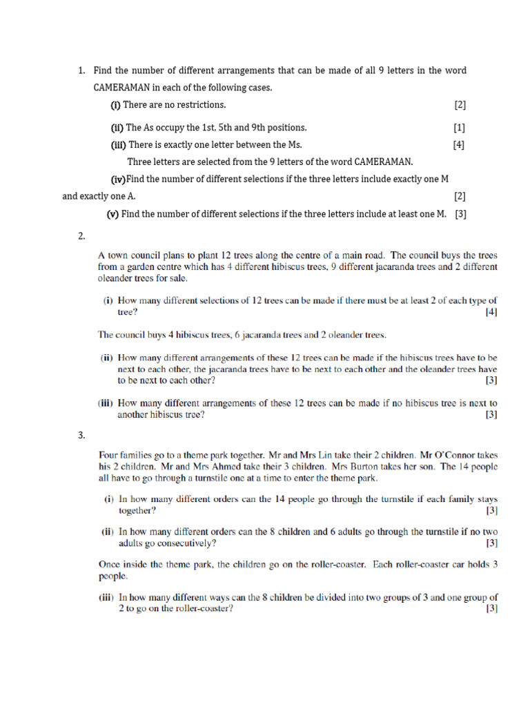 S1 Mock2 A2 QP | PDF