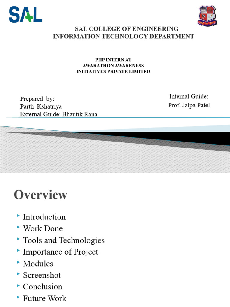 Parth Presentation | Download Free PDF | Ajax (Programming) | Php