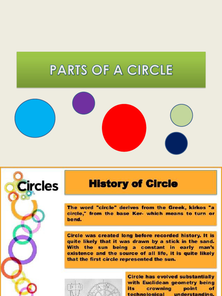 Parts of Circle | PDF