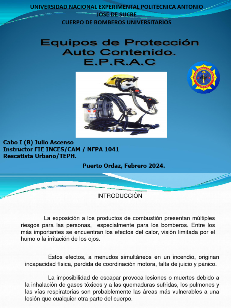 EPRAC | PDF | Oxígeno | Fumar