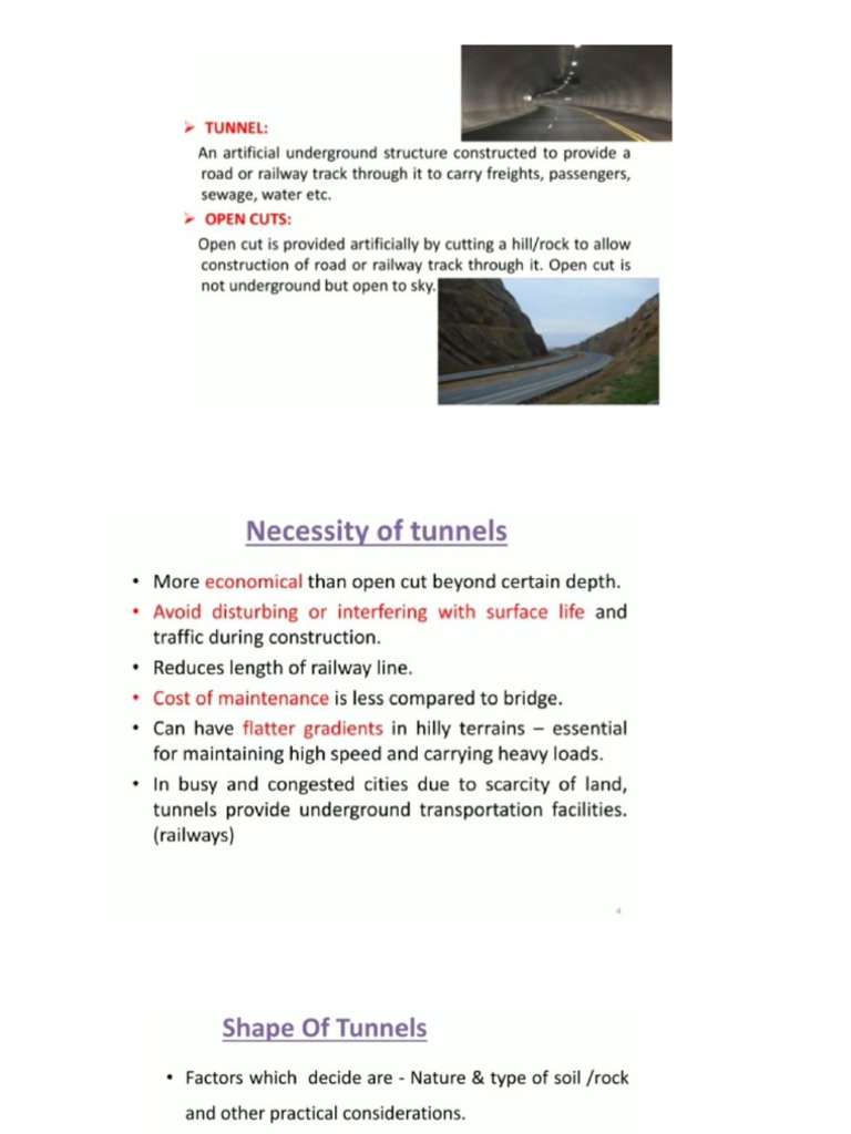 Tunnel Engineering | PDF