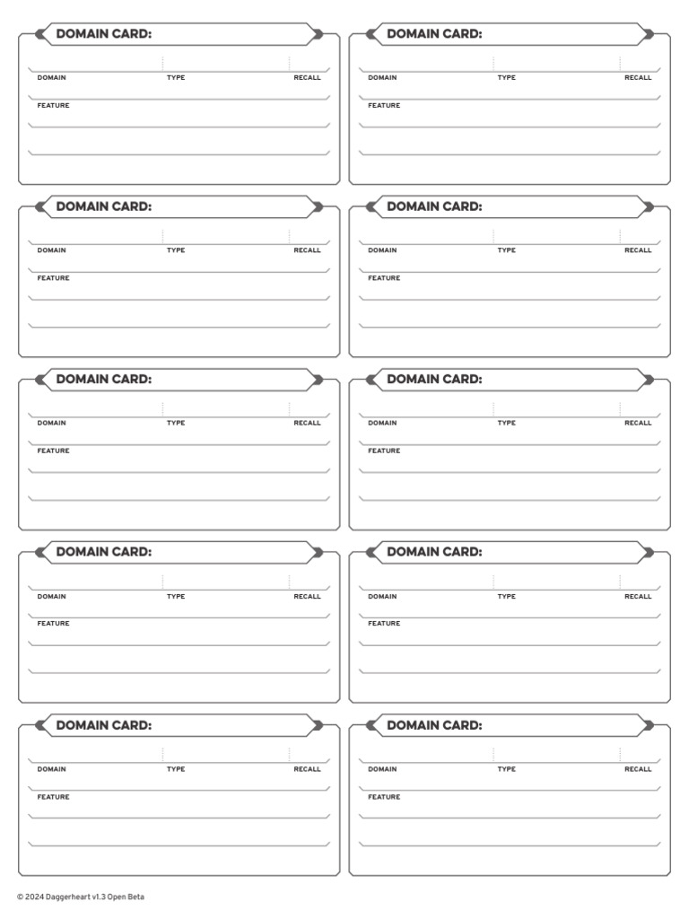 Vault Sheet v1.3 | PDF