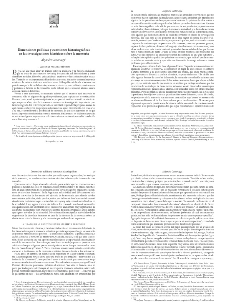 A. Cattaruzza Dimensiones Políticas y Cuestiones Historiográficas en ...