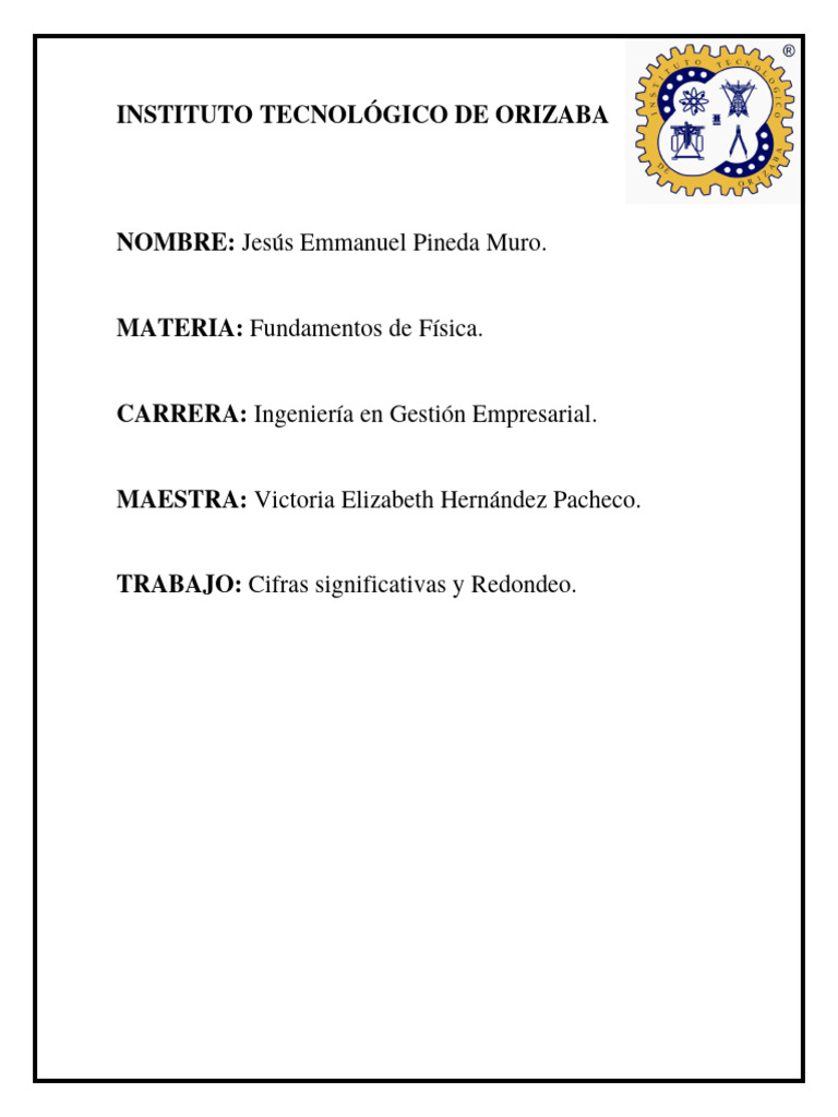 Cifras Pmje | PDF | Medición | Decimal