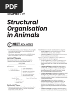 Structural Organization in Animals - Old NCERT Chapter Topics - Arjuna ...