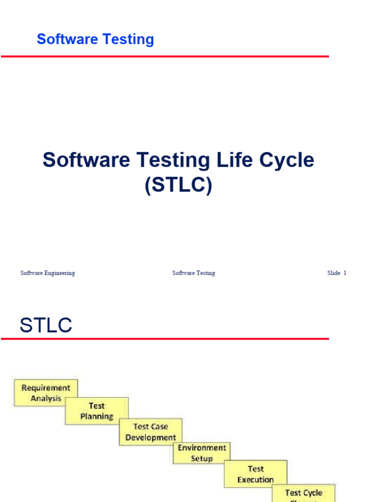STLC | Download Free PDF | Software Testing | Software