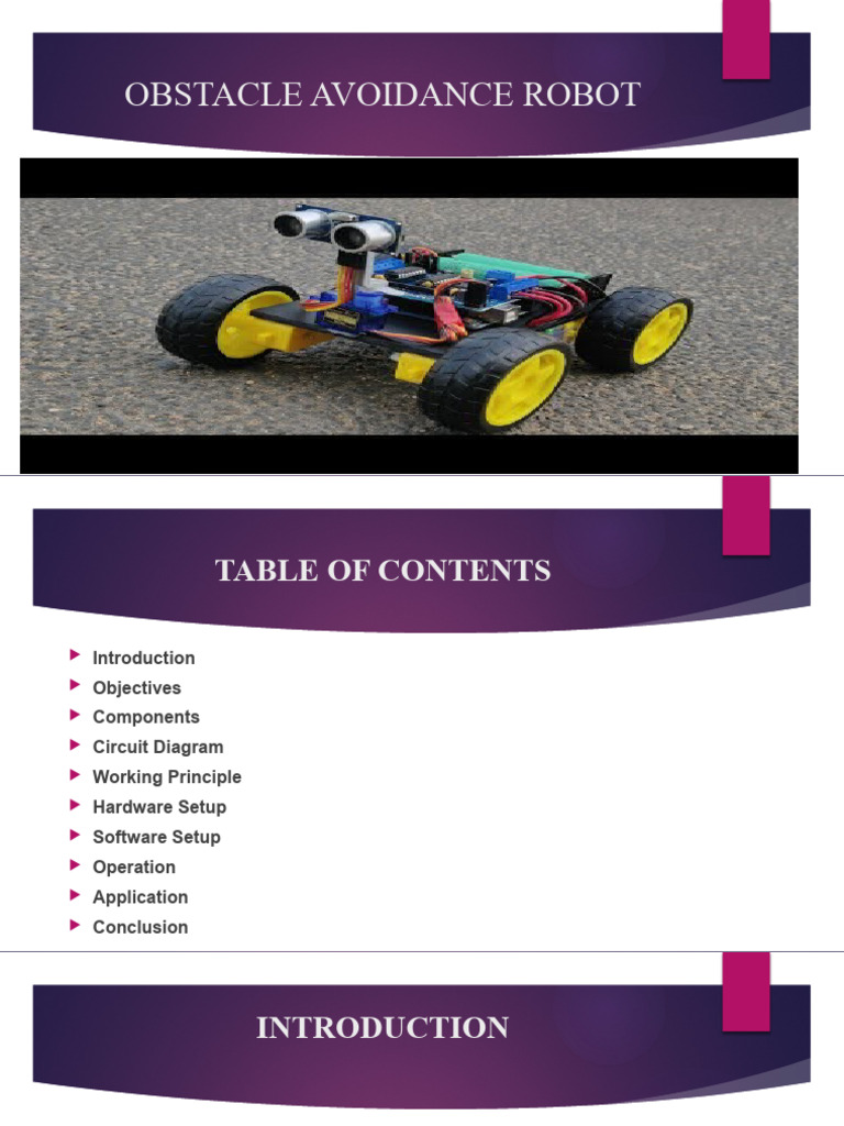Obstacle Avoidance Robot | PDF | Robot | Robotics