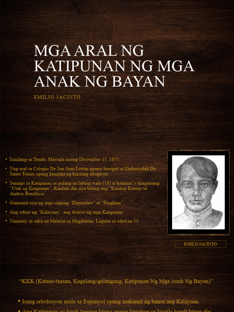 Mga Aral NG Katipunan NG Mga Anak Ng-1 | PDF