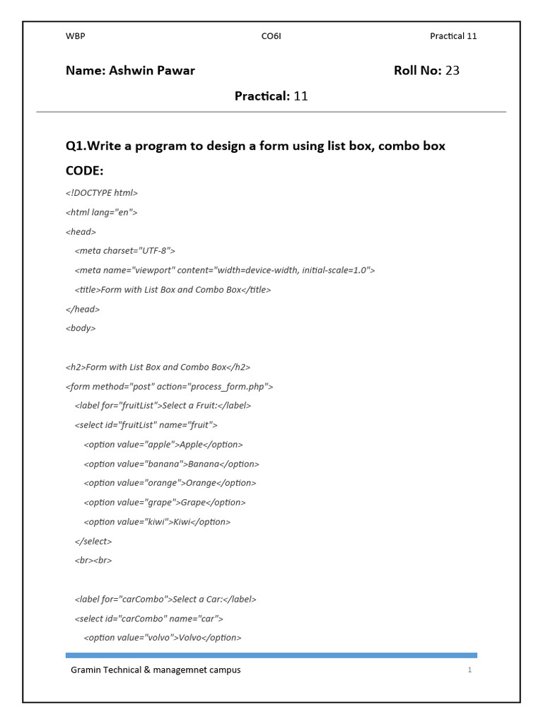 Practical 11 | PDF | Electronic Circuits | Electrical Circuits