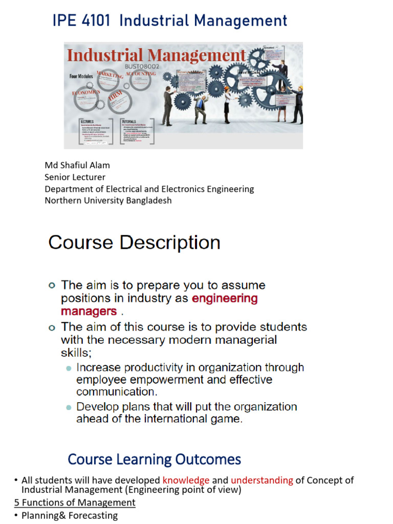 Lecture IM-1&2 | PDF | Organizational Behavior | Leadership