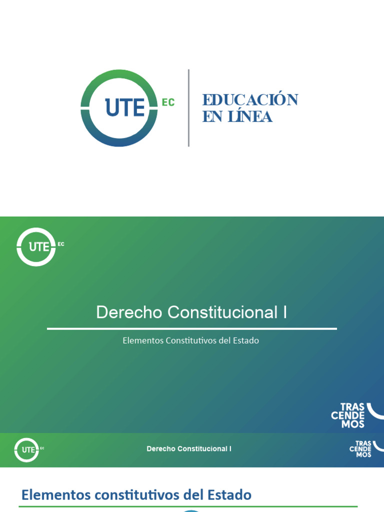 Elementos Constitutivos Del Estado | PDF | Ecuador | Soberanía