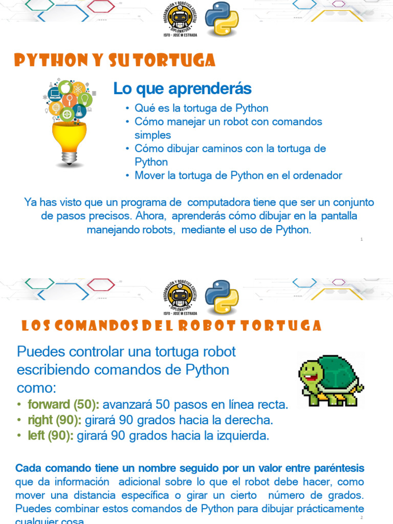 Aprende a Dibujar con Python | PDF