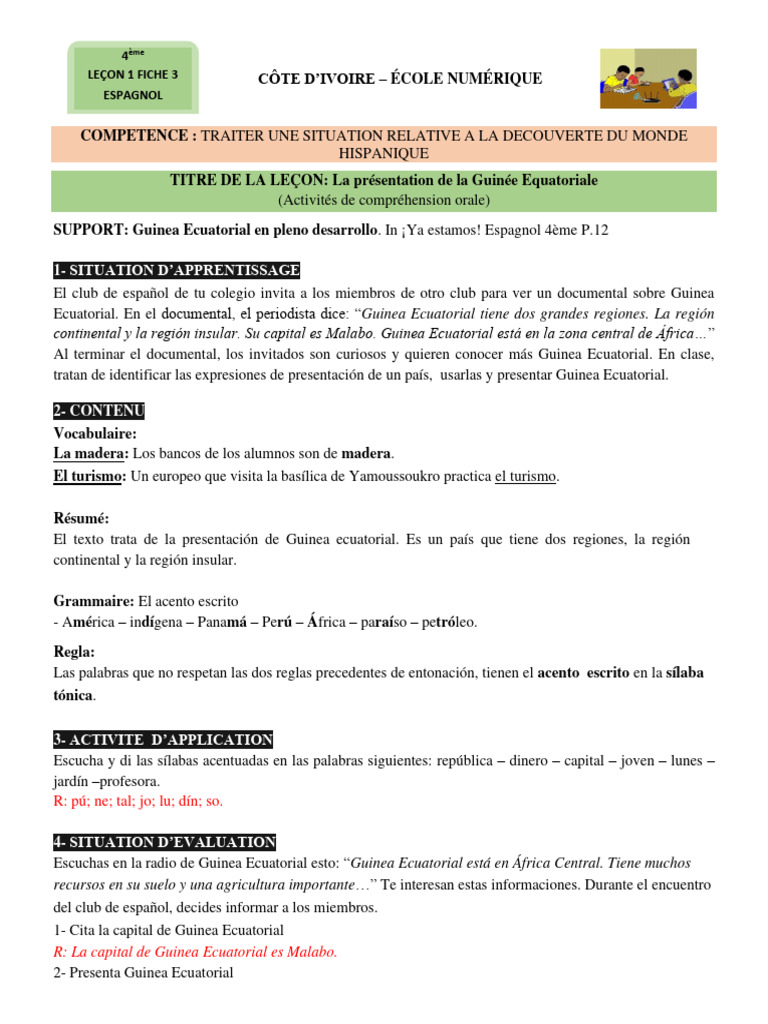 Presentación de Guinea Ecuatorial | PDF