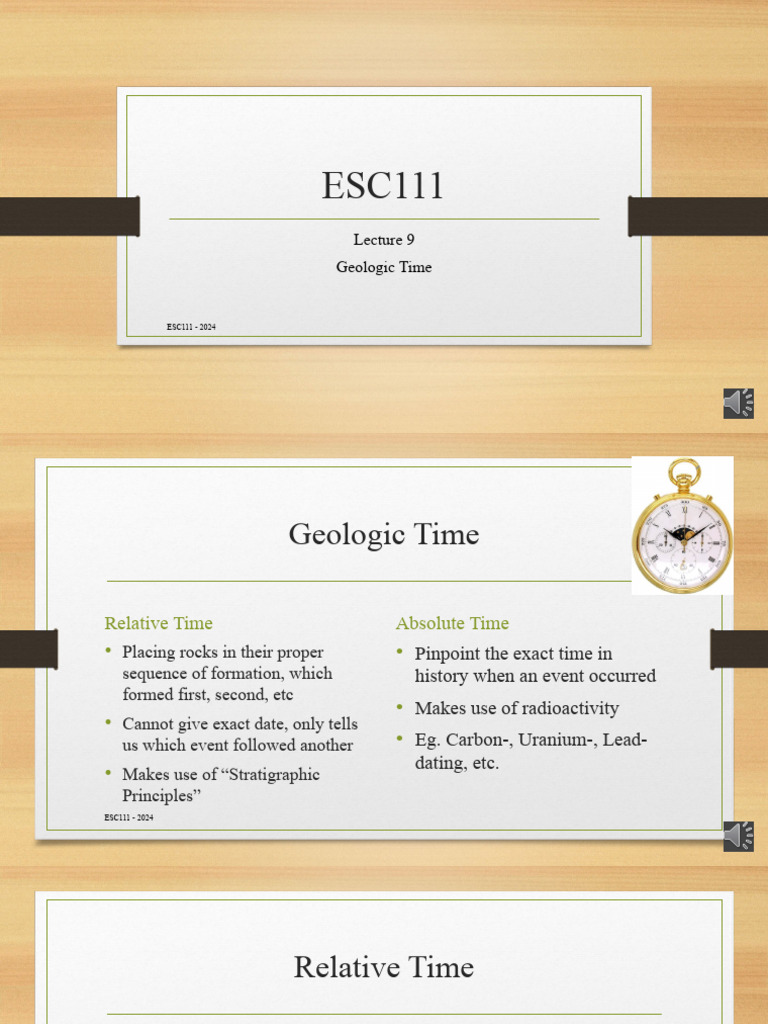 Geologic Time for Geology Students | PDF | Radioactive Decay | Isotope