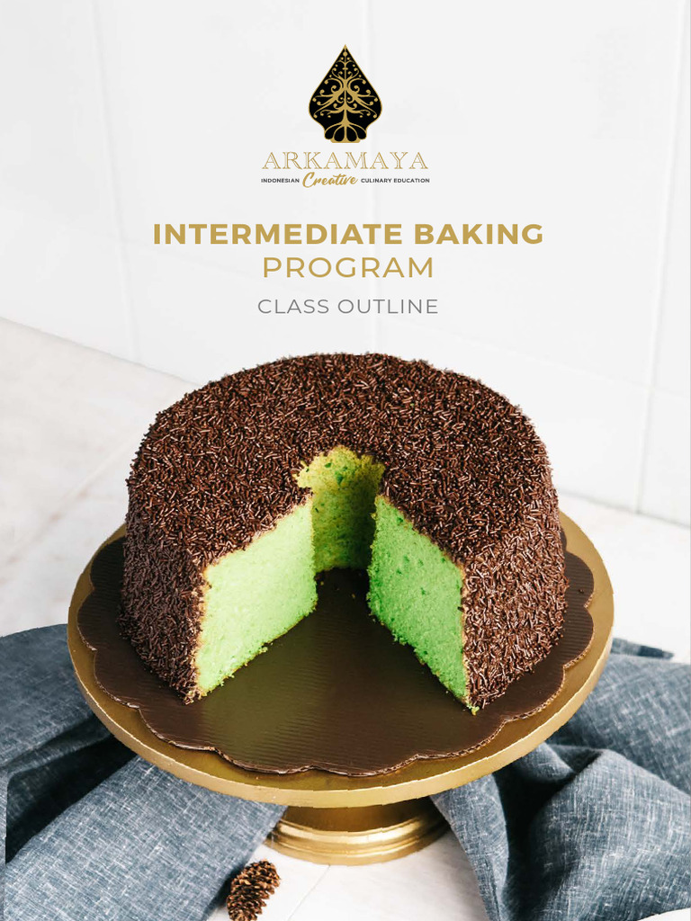 Intermediate Pastry Booklet New 2020 Arkamaya | PDF | Cakes | Desserts