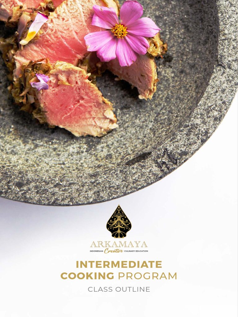 Intermediate Cooking Booklet New 2020 Arkamaya | PDF | Indonesian ...
