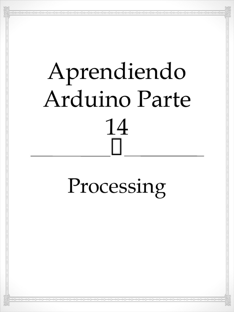 Aprendiendo Arduino Parte 14 | PDF | Software | Ciencias de la Computación Aprendiendo Arduino Parte 14 | PDF | Software | Ciencias de la Computación