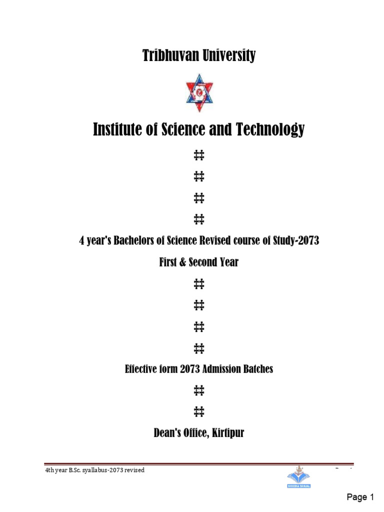 Tu BSC Micro Biology 2nd Year Syllabus | PDF | Entropy | Chemical Reactions