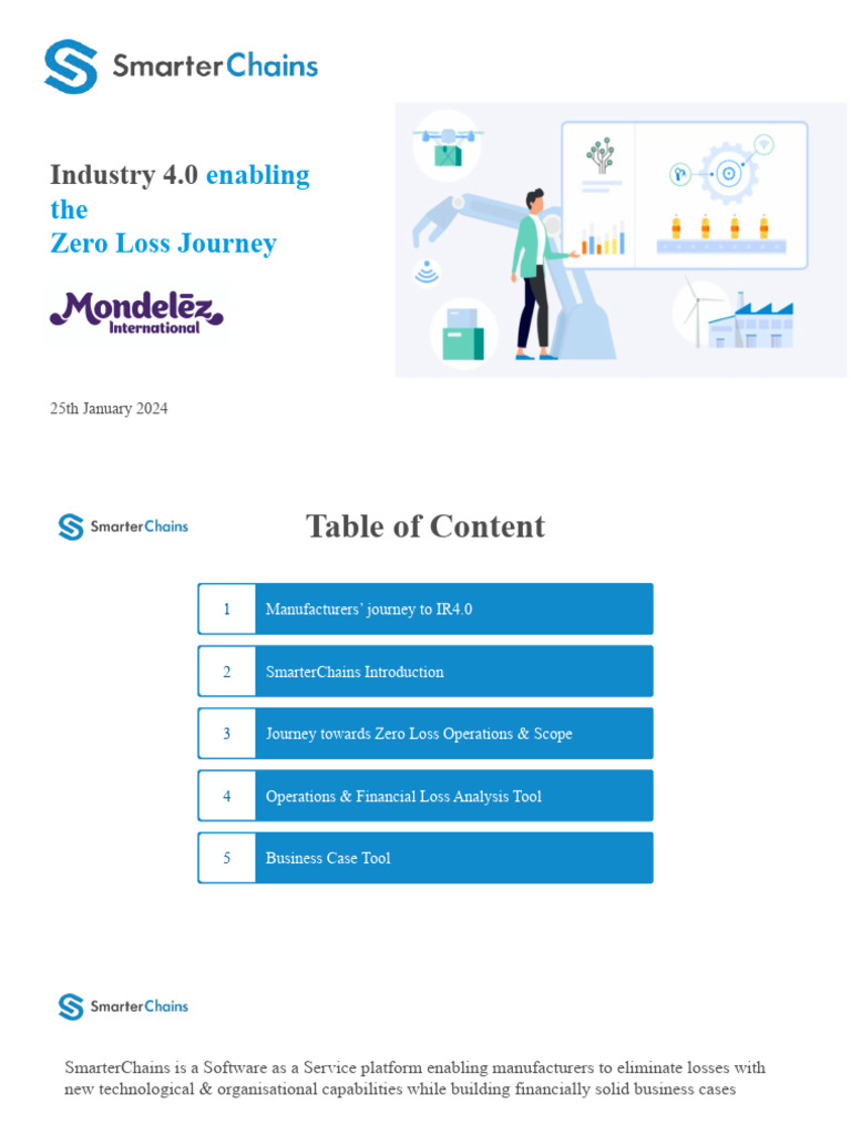 Zero Loss Operations with Industry 4.0 | PDF | Benchmarking | Automation