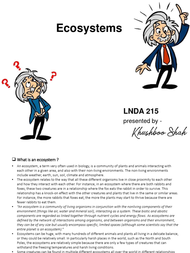 Lecture 10 Pdf Ecosystem Natural Environment