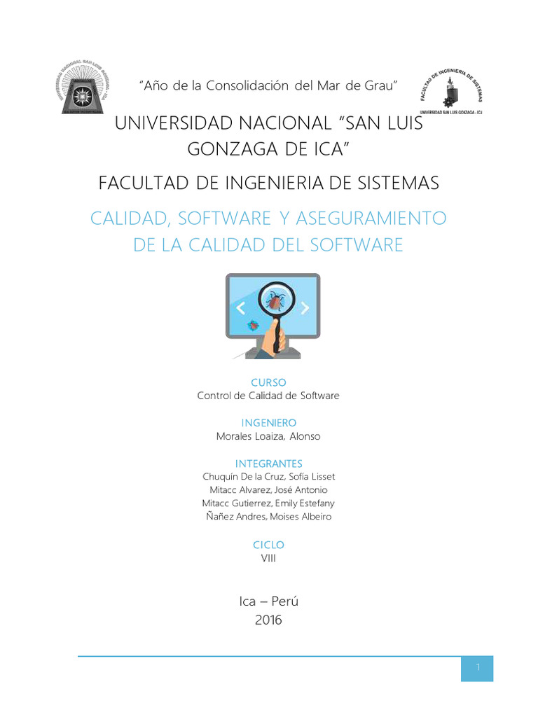 Calidad de Software | PDF | Software | Calidad (comercial)