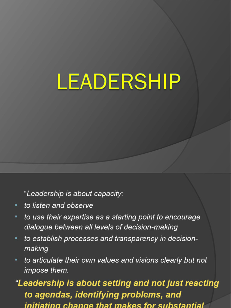 8 Types of Leaders | Download Free PDF | Leadership | Motivational