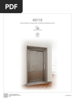 Fermator - Automatic Doors | PDF | Door | Manufactured Goods