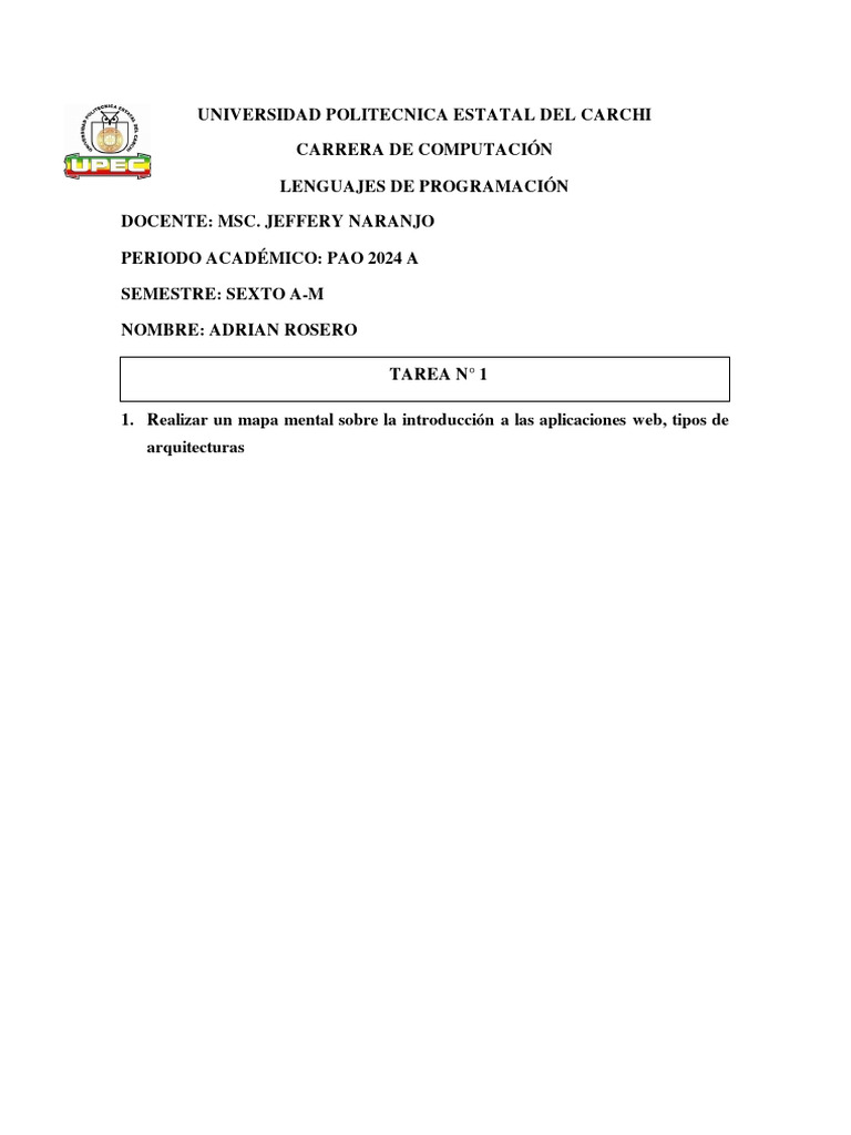 Ejercicio Cliente-Servidor | PDF | Sitios web | Red mundial